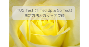 TUG Test（Timed Up ＆ Go Test)の測定方法とカットオフ値 | リハビリ評価の広場